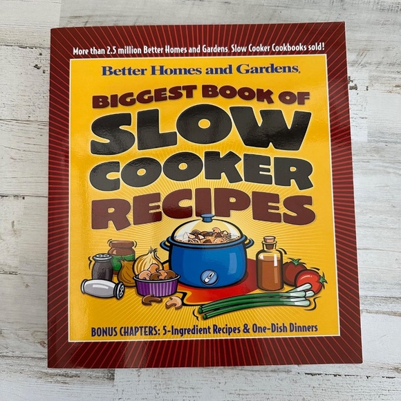 Better Homes And Gardens | Kitchen | New Biggest Book Of Slow Cooker ...